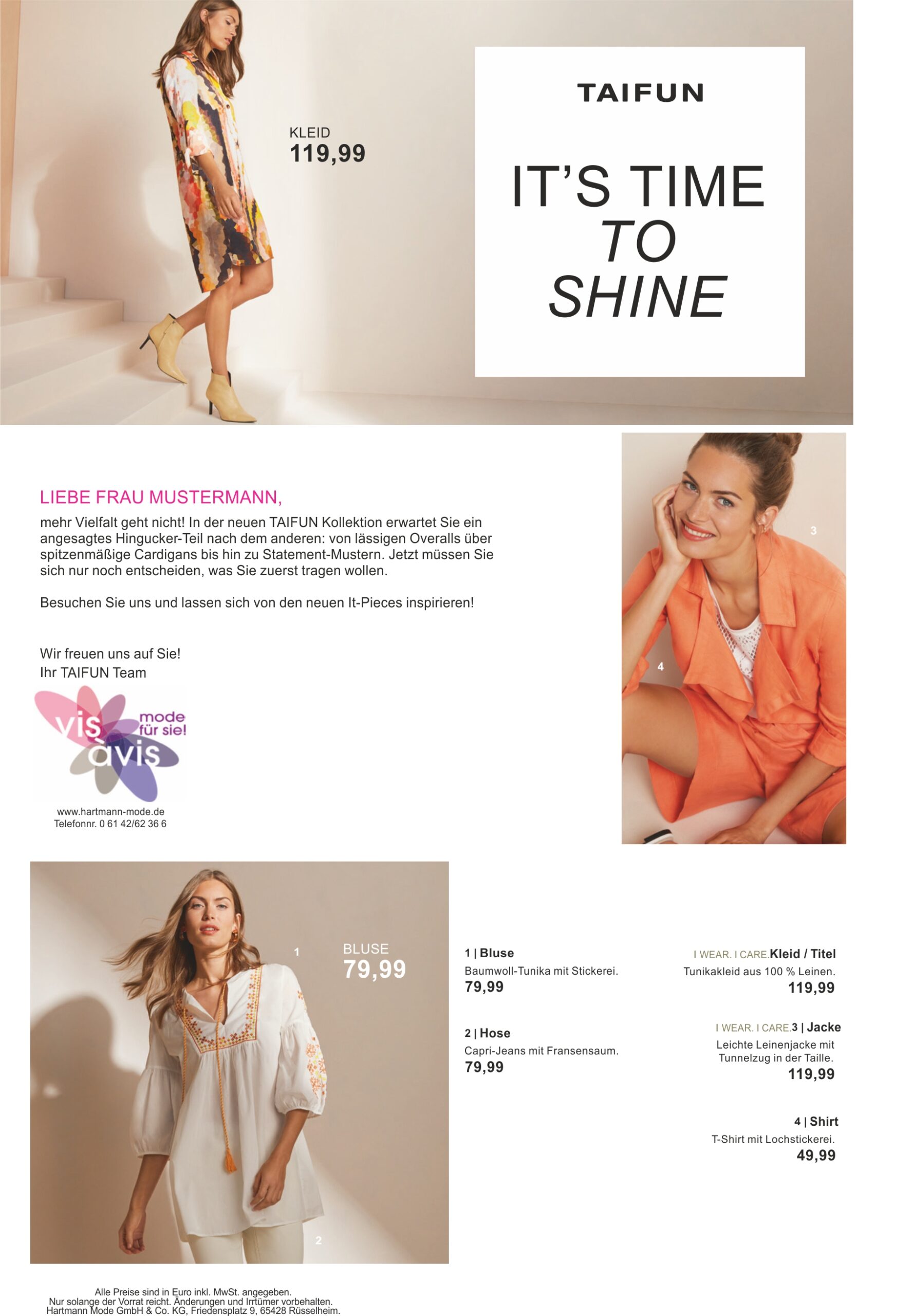 Trendy News - Hartmann Mode Shop