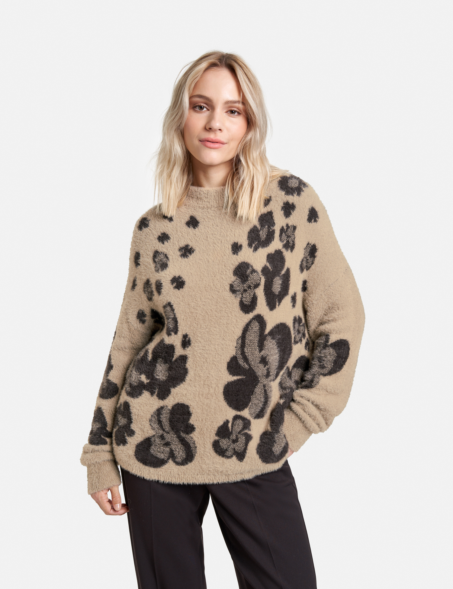 TAIFUN Pullover aus flauschigem Strick - Hartmann Mode Shop