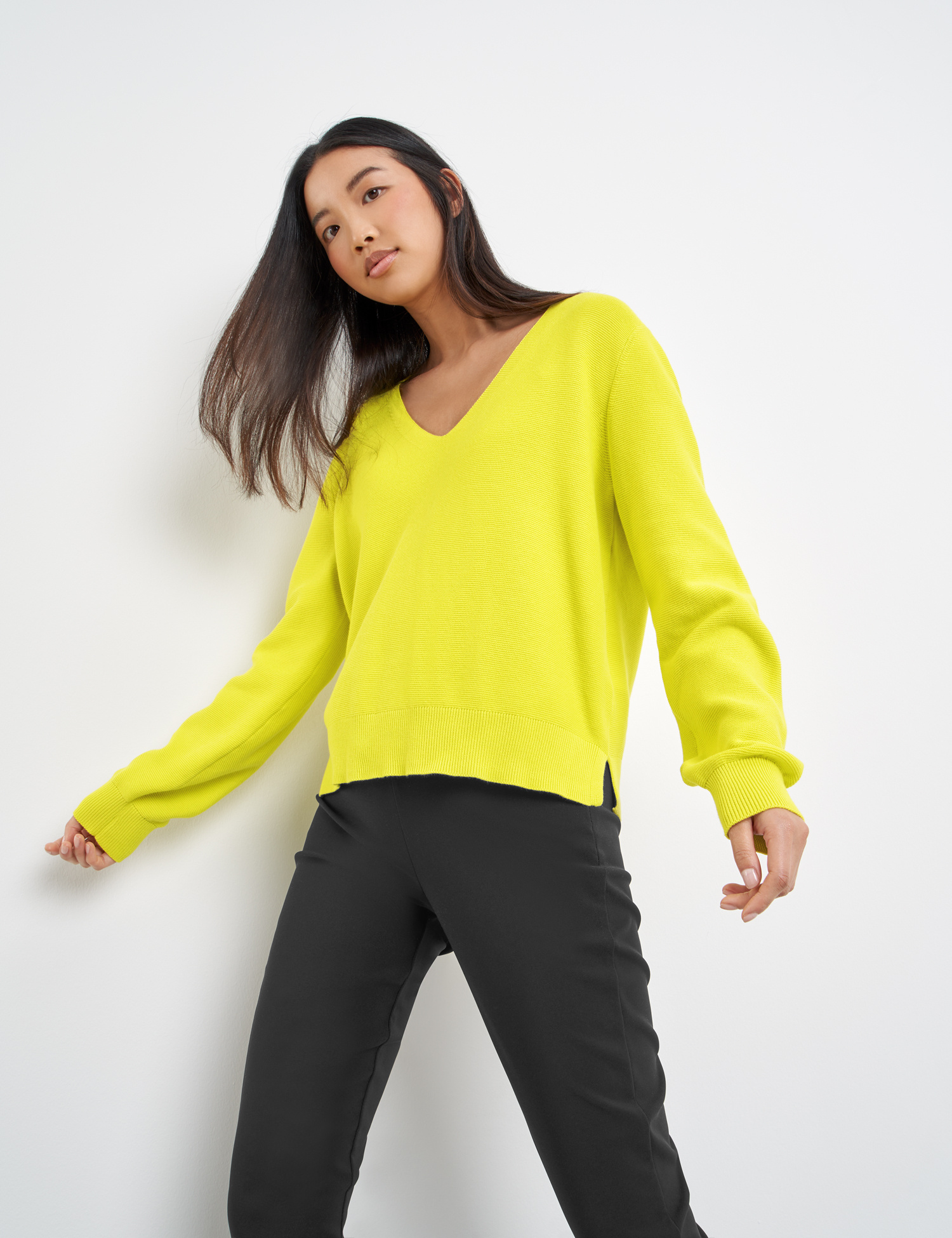 TAIFUN Pullover mit V-Ausschnitt - Hartmann Mode Shop