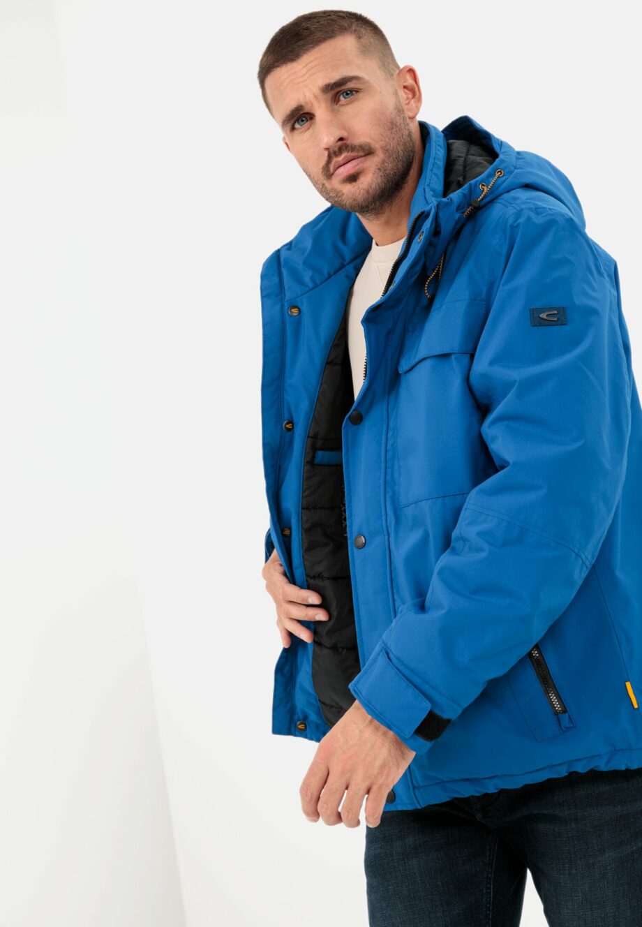 Camel active teXXXactive® Funktionsjacke mit abnehmbarer Kapuze - Hartmann Mode Shop