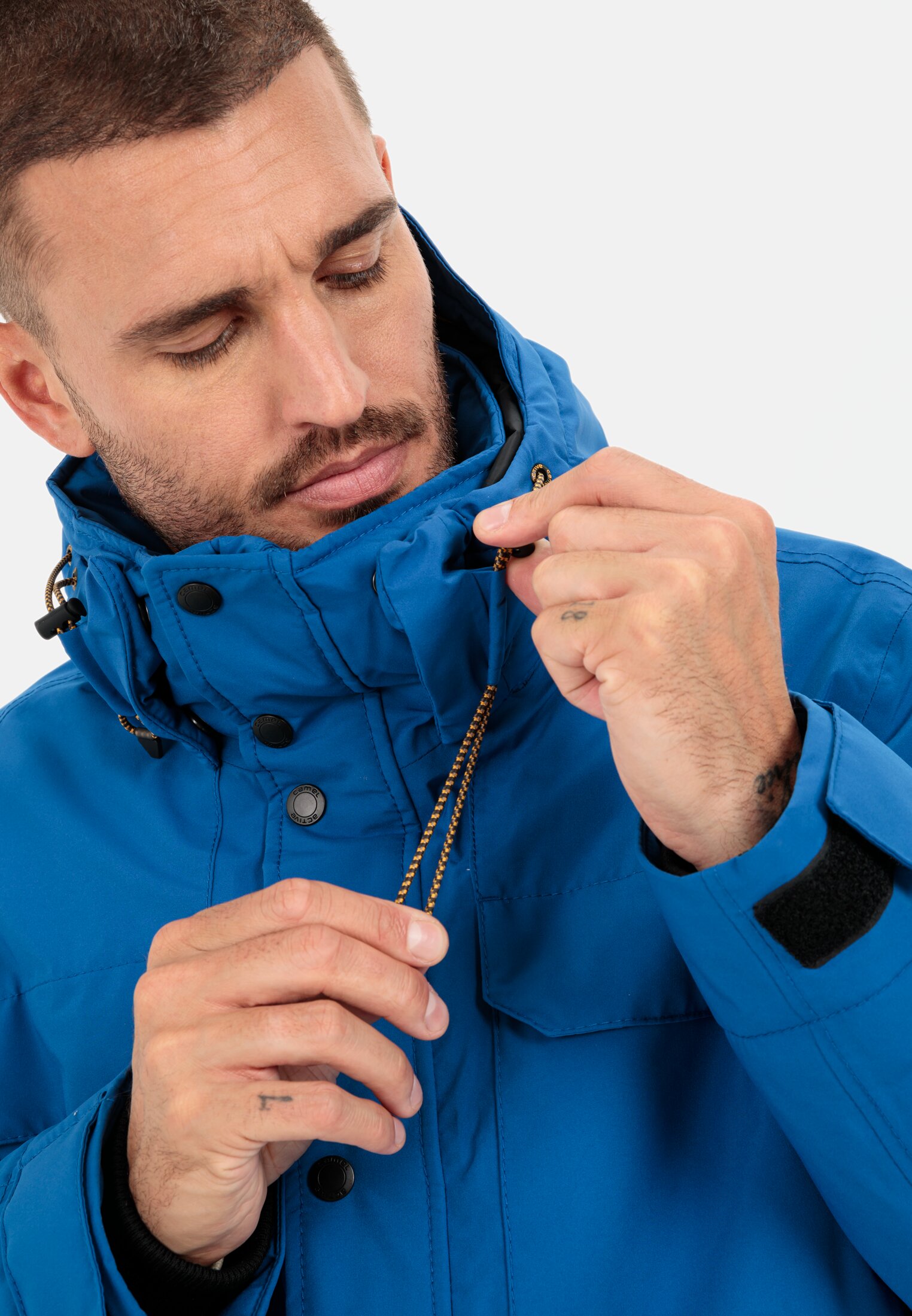 Camel active teXXXactive® Funktionsjacke mit abnehmbarer Kapuze ...