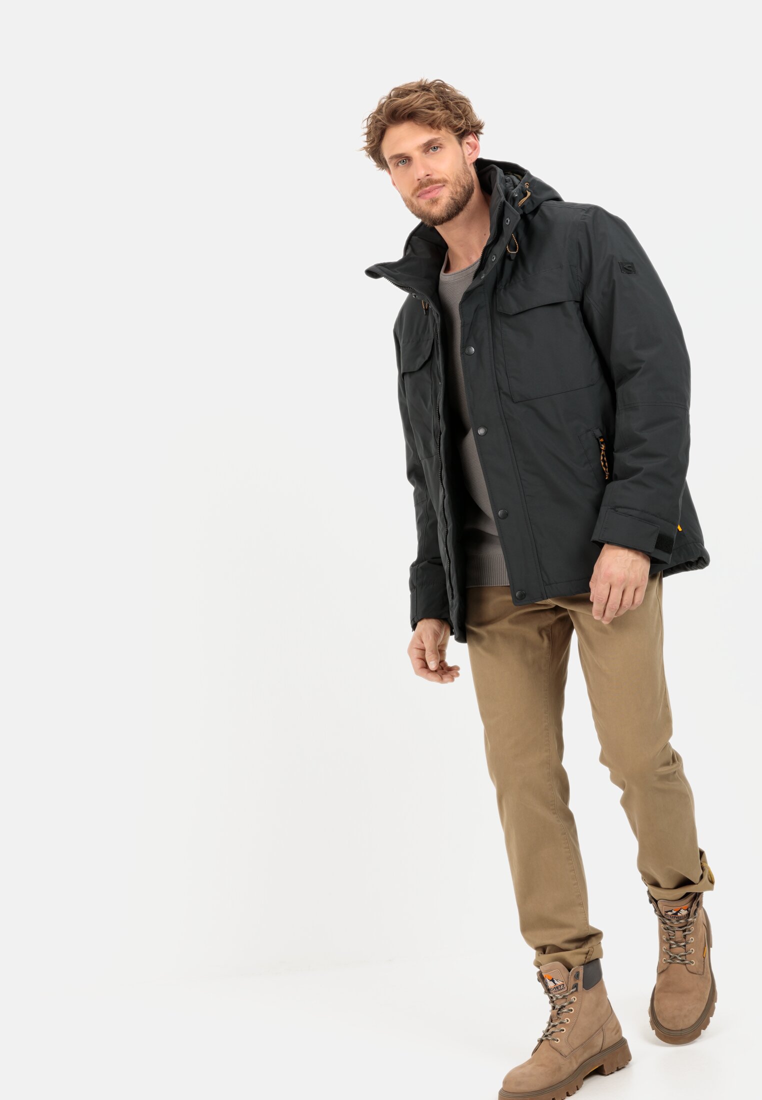 Camel active teXXXactive® Funktionsjacke mit abnehmbarer Kapuze - Hartmann Mode Shop